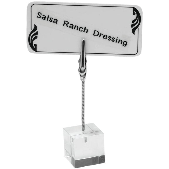 Shop Sign Holders and Clip Displays for Retail and Office Needs
