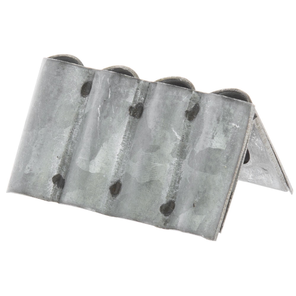 HUBERT® Small Sign Holder with Clamp Rectangular Galvanized Aluminum ...