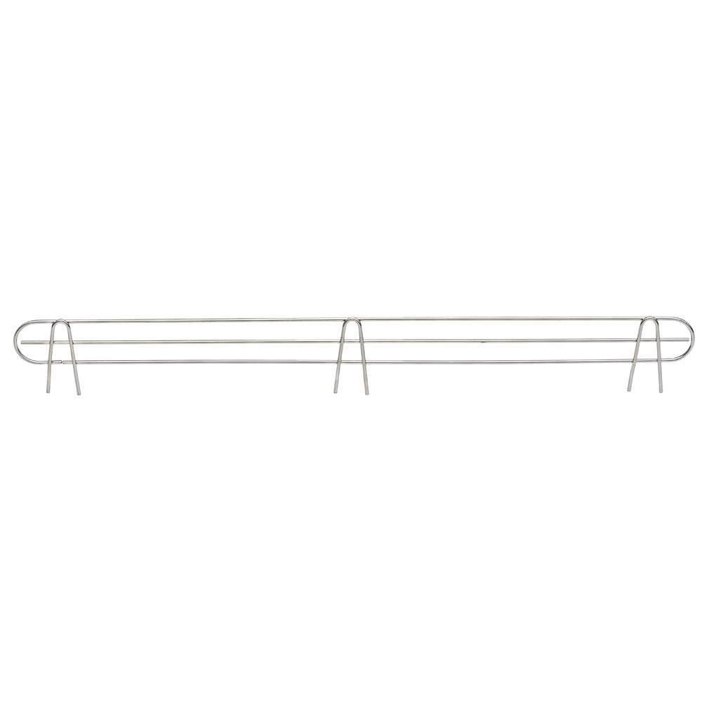 HUBERT® Soft Silver Wire Shelf Ledge - 48" L x 4" H - Walmart.com