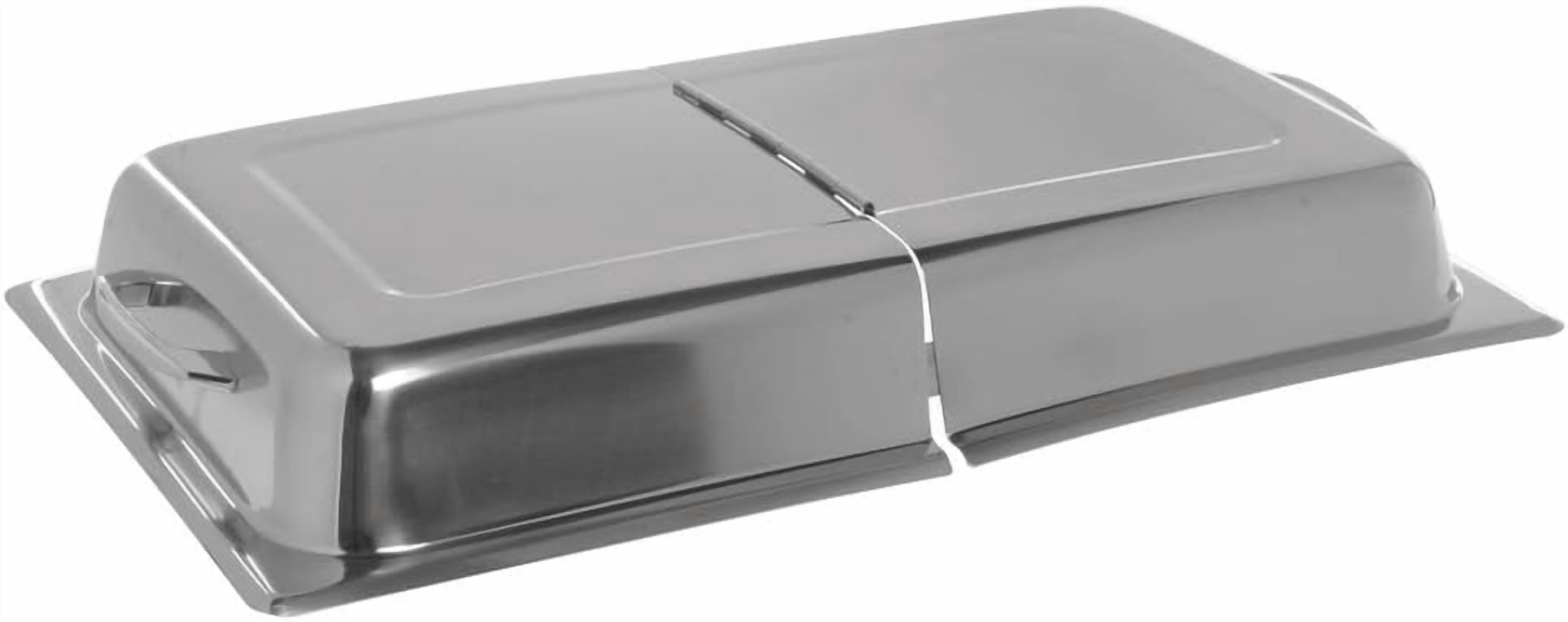 HUBERT Steam Table Pan Hotel Pan Cover Full Size Stainless Steel Hinged ...