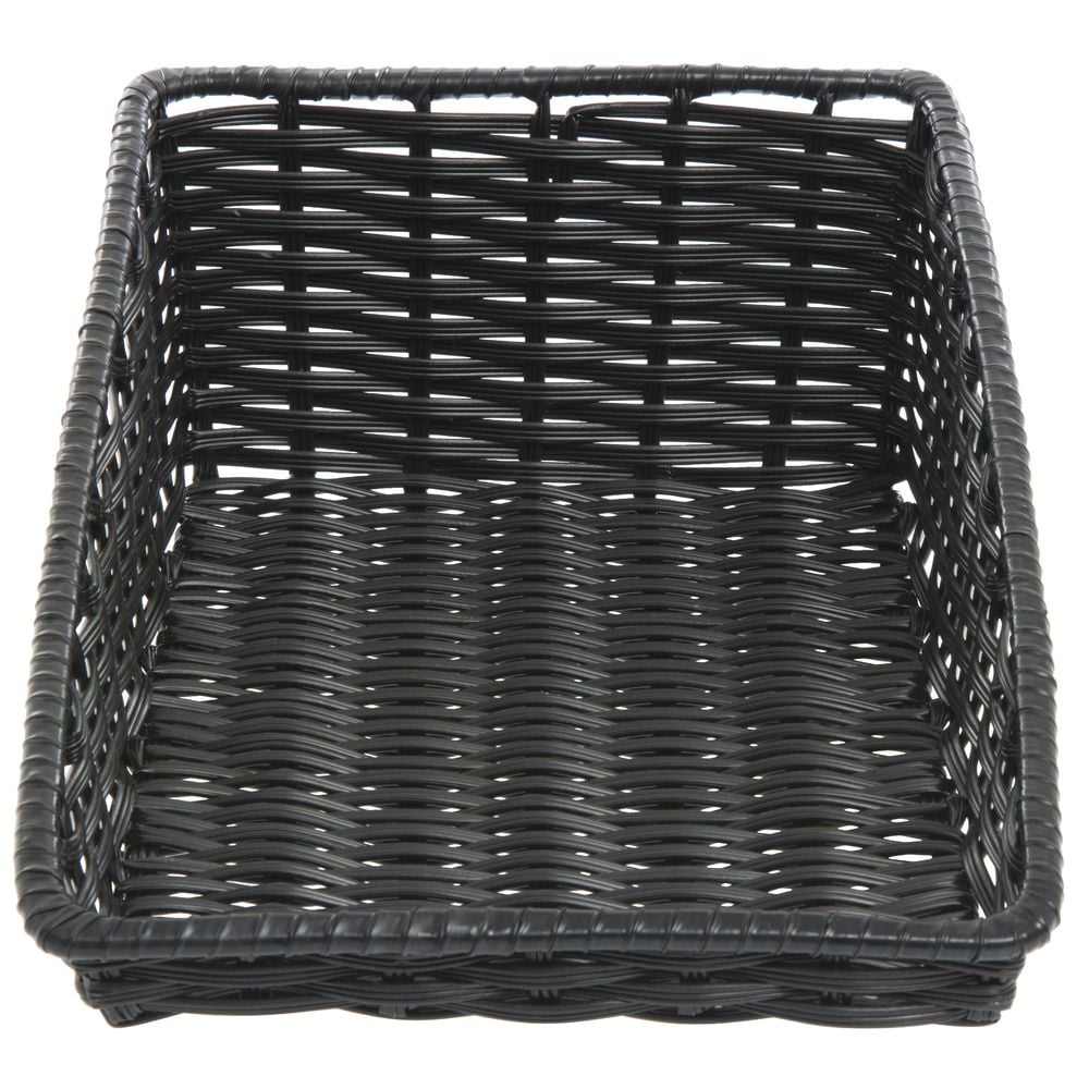 HUBERT® Tapered Black Produce Basket - 11 1/2"L x 20"D x 1 1/2" to 6"D ...