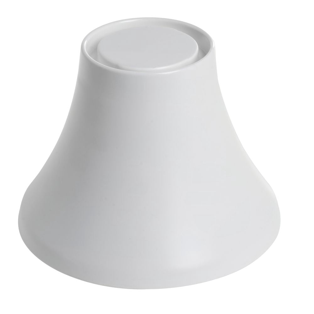 HUBERT® White Melamine Base - 6 1/2"Dia x 4 7/10"H - Walmart.com