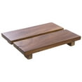 HUBERT Wood Pallet Display Riser Rectangular - 15"L x 12"W x 2 1/2"H ...