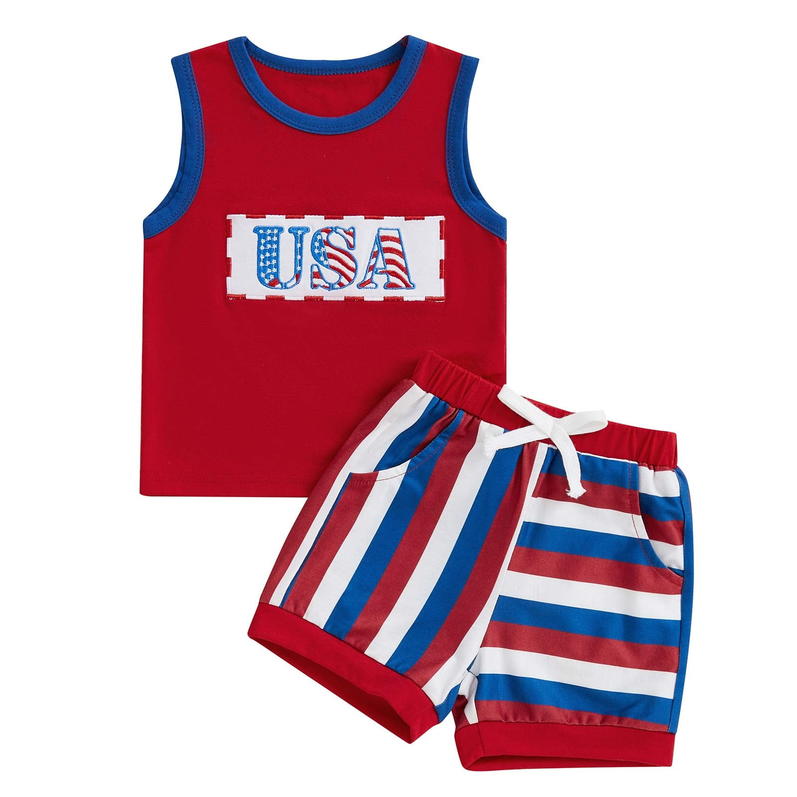 HUCOAE Baby Boy Summer Outfit 18 Month Boy Clothes Baby Boy Summer ...