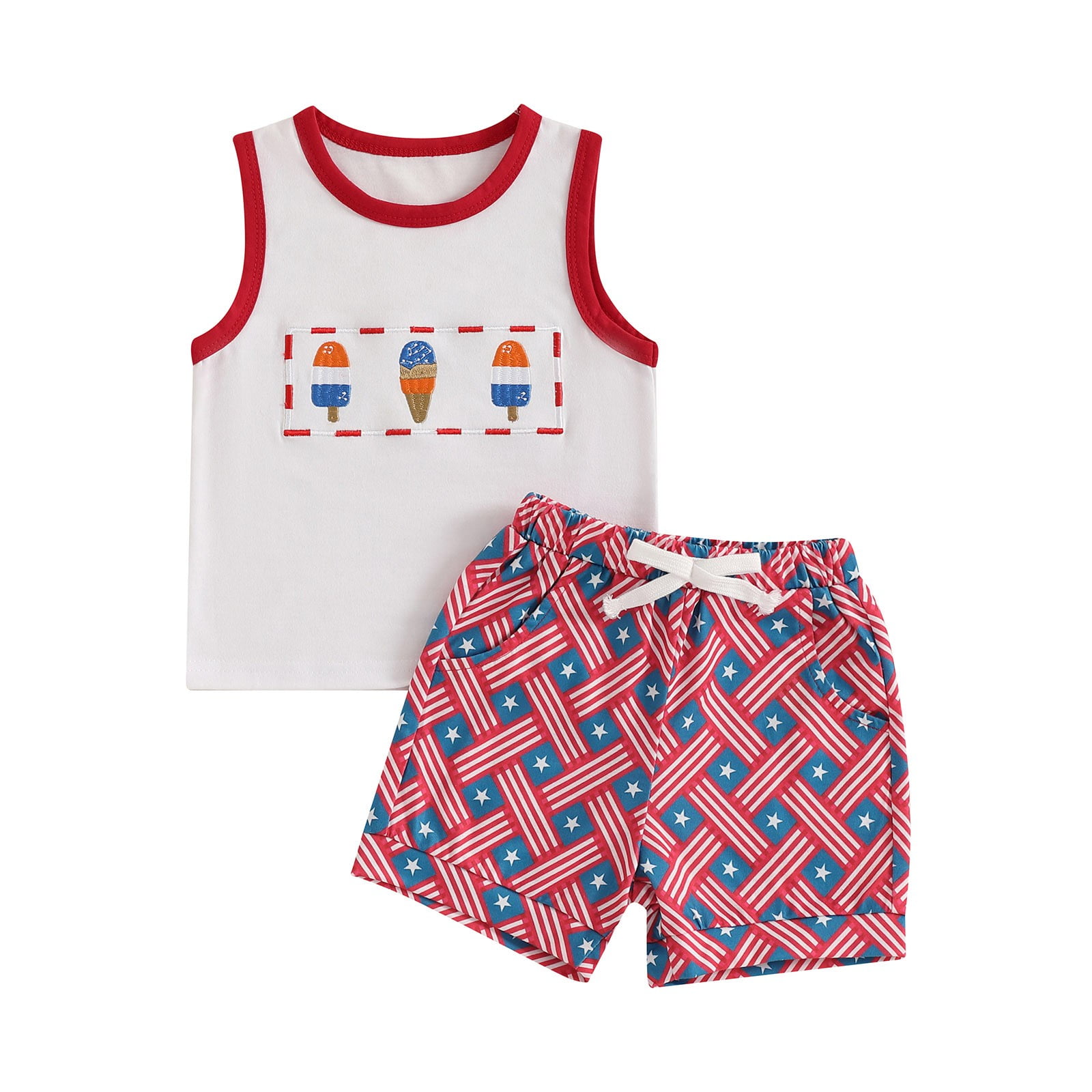 HUCOAE Baby Summer Clothes Baby Boy Spring Outfits Baby Boy Summer ...