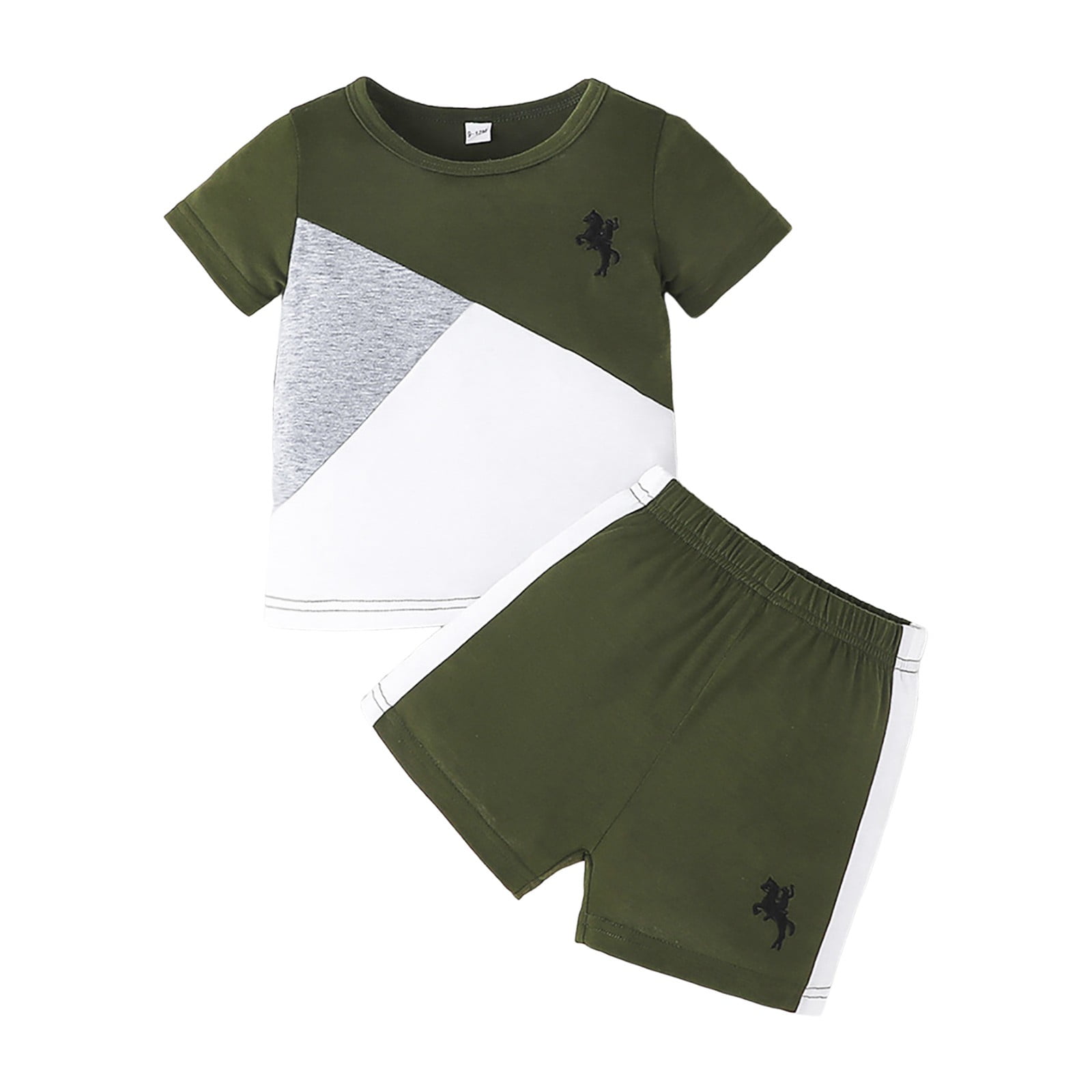 HUCOAE Boys Summer Clothes Boys Clothes Size 5 Toddler Boy Clothes Kids ...