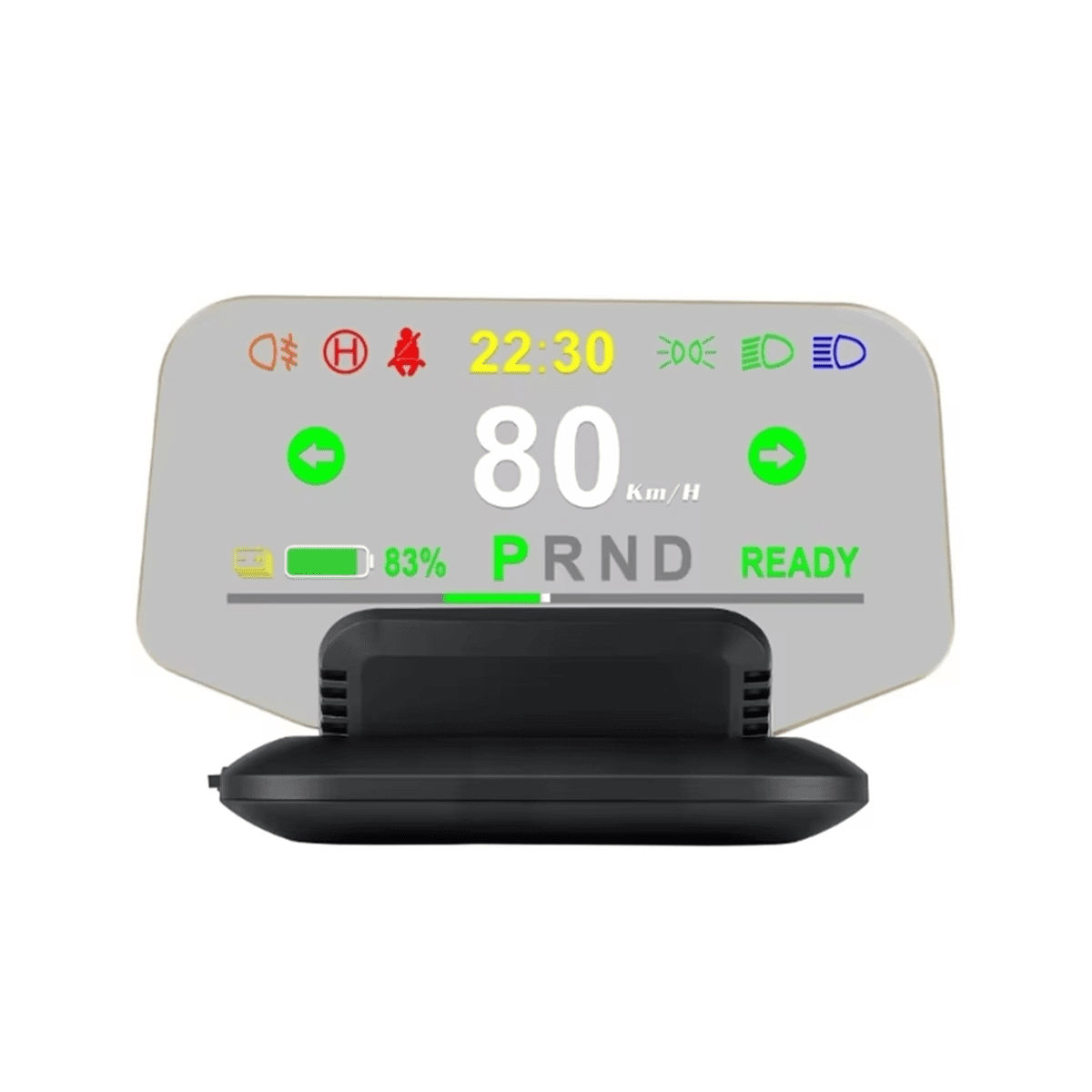 HUD Head Up Display LED Speedometer Smart-Digital Driving Overspeed ...