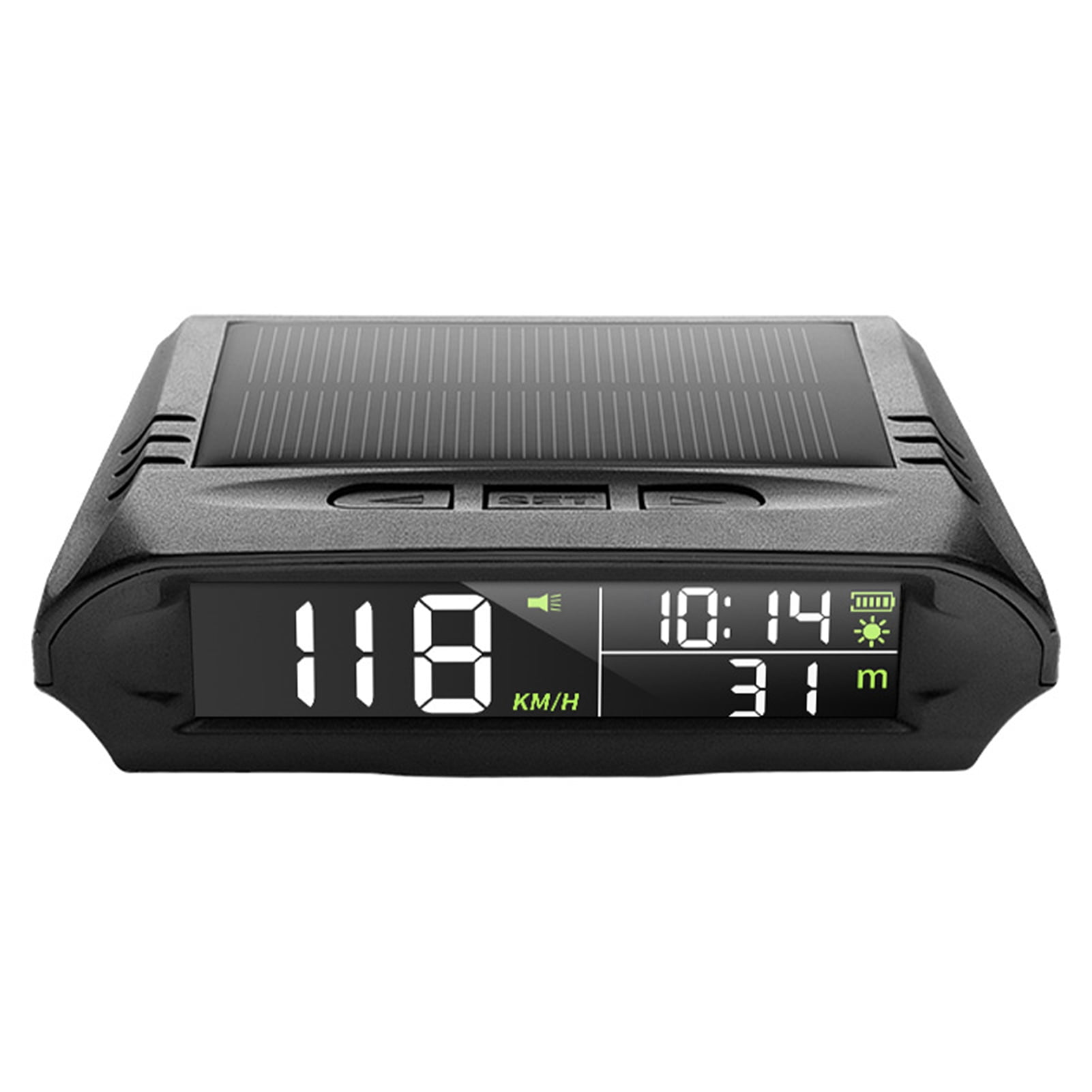 HUD Head-up Display Wireless Solar Powered Electric Component Multi ...