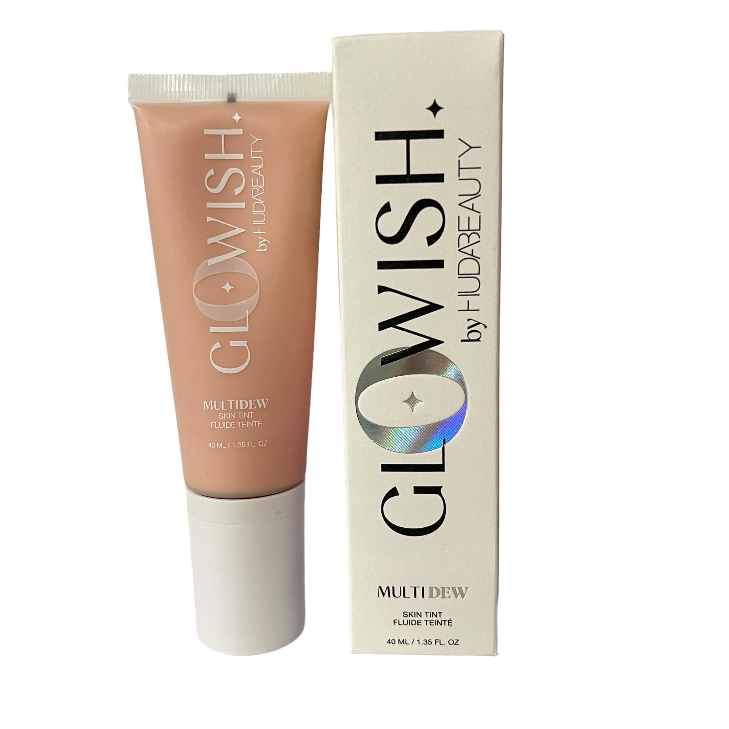 HUDA Beauty Glowish Multi Dew Skin Tint 1.35 fl oz 00 Porcelain ...