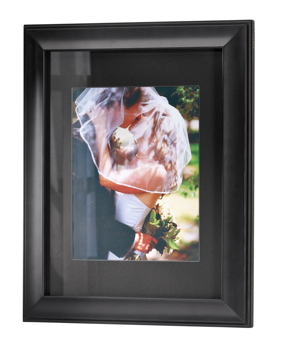 HUDSON Black-Matted Ebony-Black Wood frame 11x14 8x10 from ARTCARE by ...