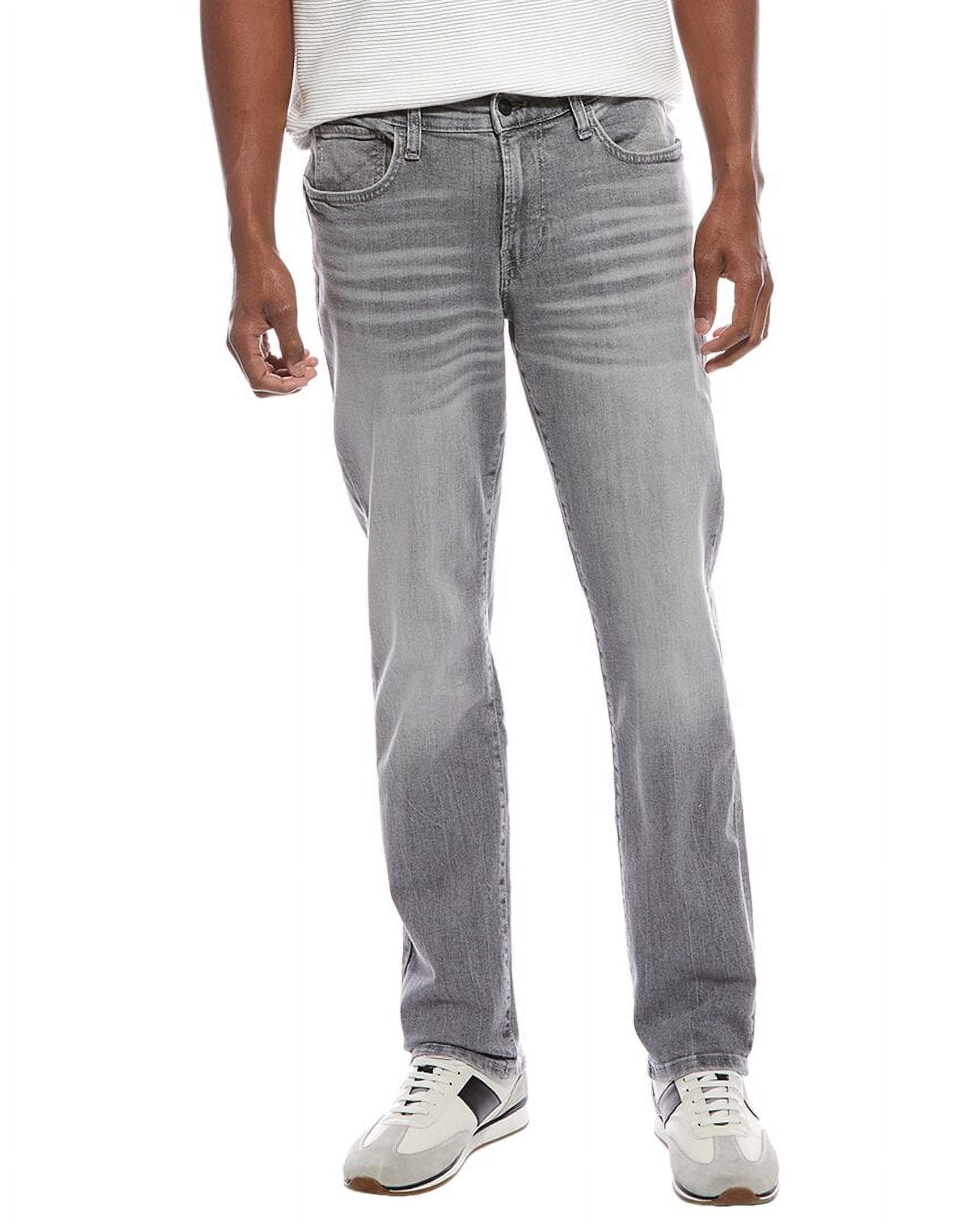 HUDSON Jeans mens Blake Thriller Slim Straight Jean, 34, Grey - Walmart.com