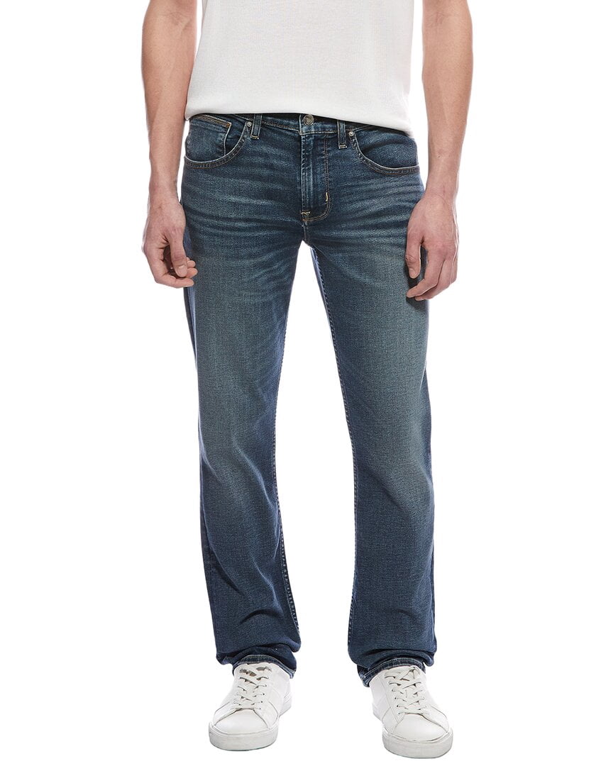 HUDSON Jeans mens Byron Station Straight Jean, 38, Blue - Walmart.com