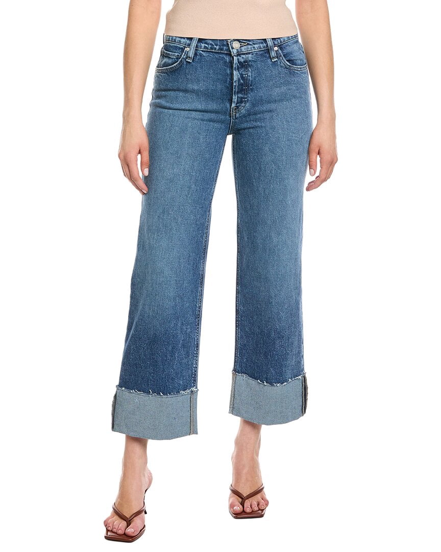 HUDSON Jeans womens Rosie High-Rise Mallorca Wide Leg Jean, 26, Blue ...
