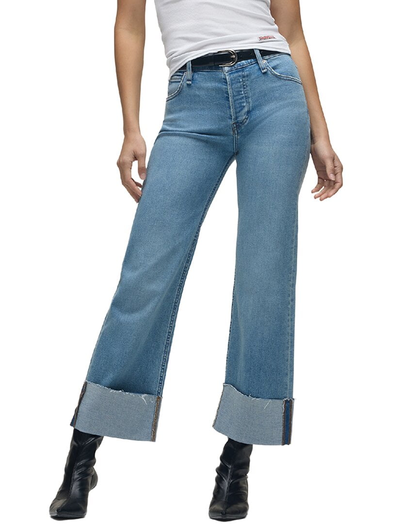 HUDSON Jeans womens Rosie Oak Wide Leg Jean, 31, Blue - Walmart.com