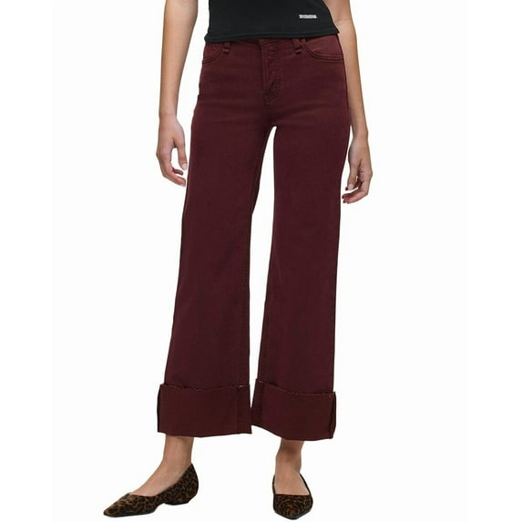HUDSON Jeans womens Rosie Port Royal Ankle Jean, 25, Red - Walmart.com