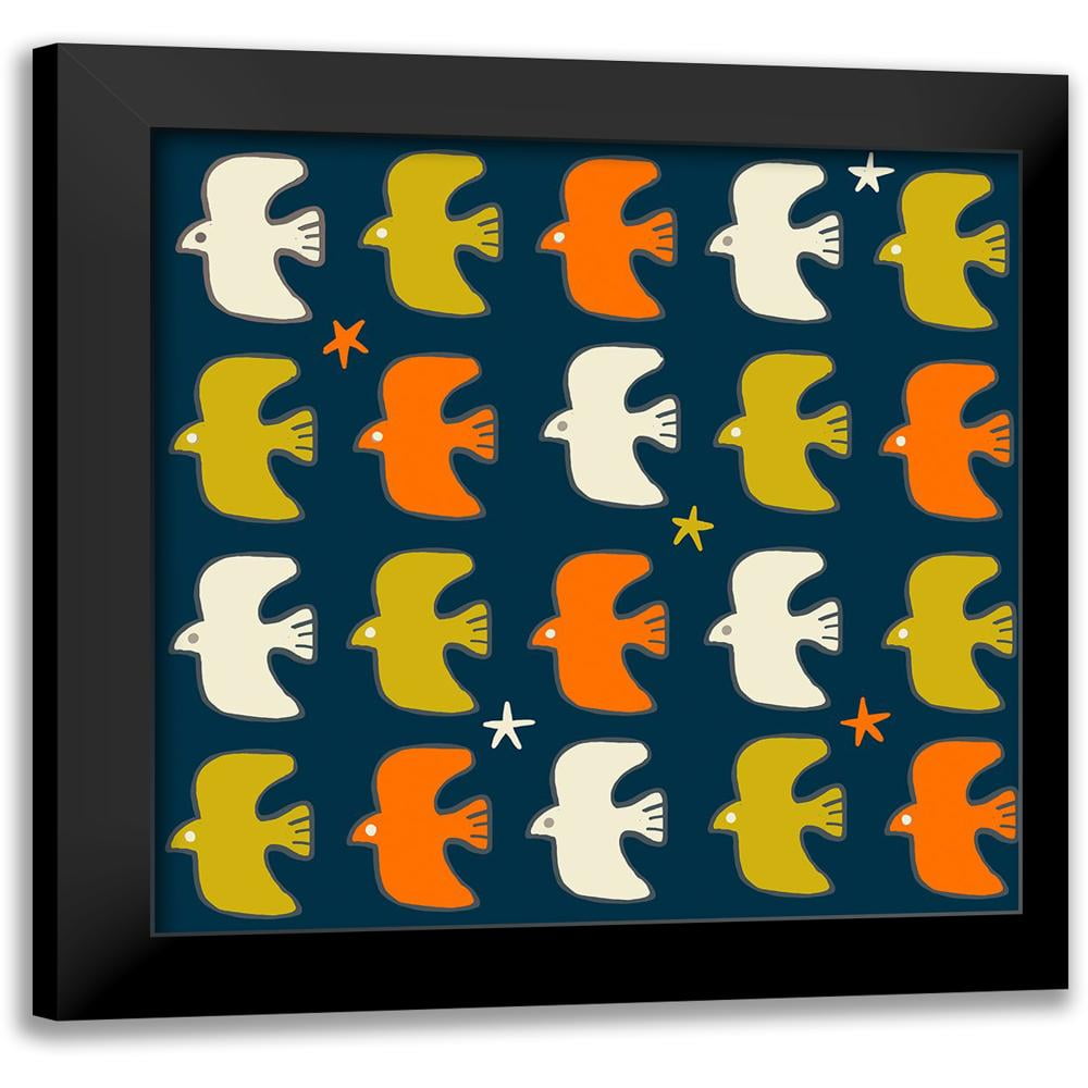 HUE and MI and Sangita 15x15 Black Modern Framed Museum Art Print ...