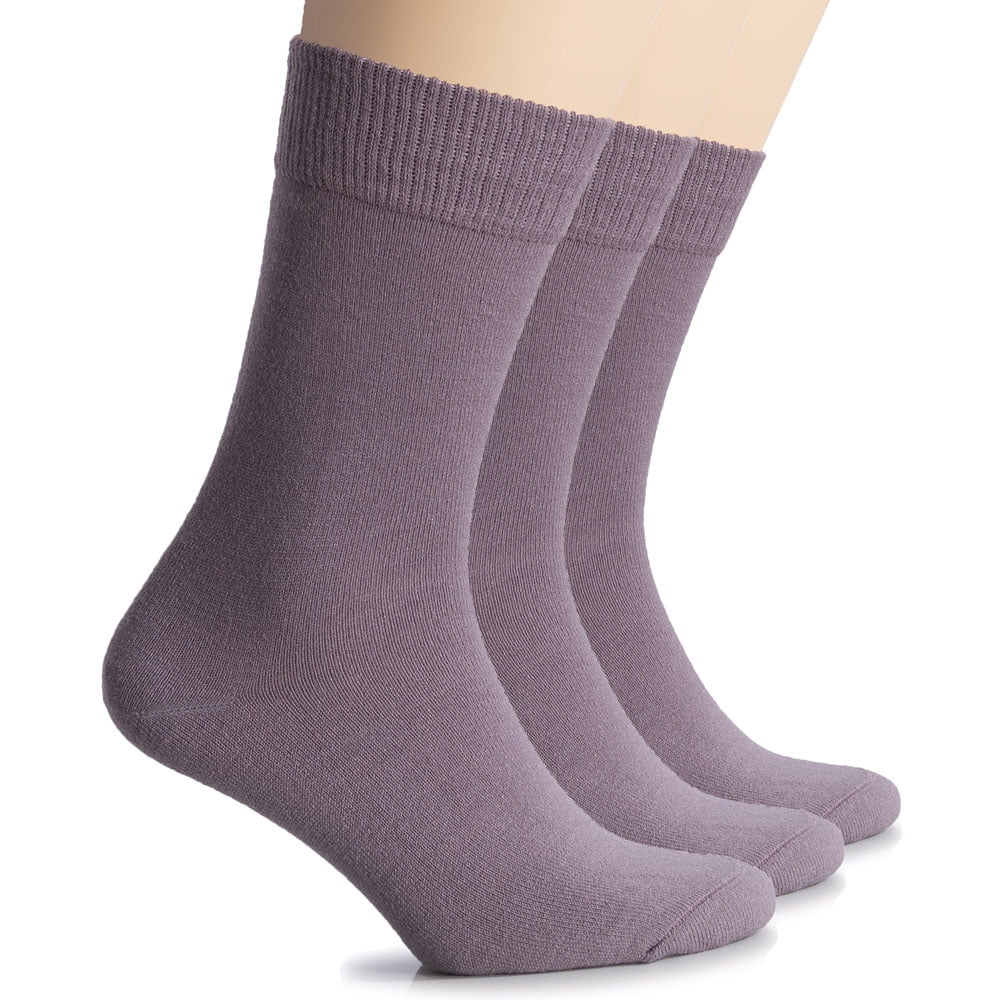 HUGH UGOLI Wool Socks for Women | Soft, Comfy, Warm Winter Crew Socks ...