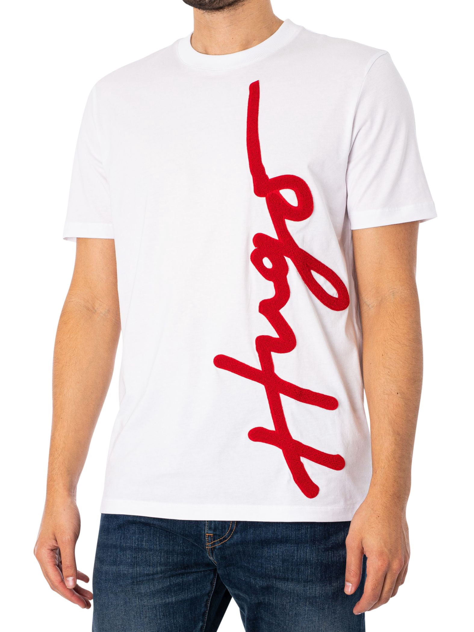 HUGO Dyton T-Shirt, White - Walmart.com
