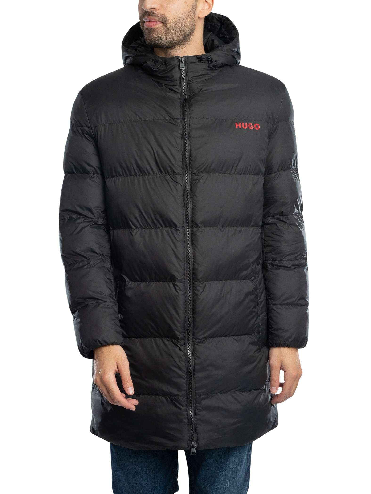 HUGO Mati2441 Puffer Jacket, Black - Walmart.com