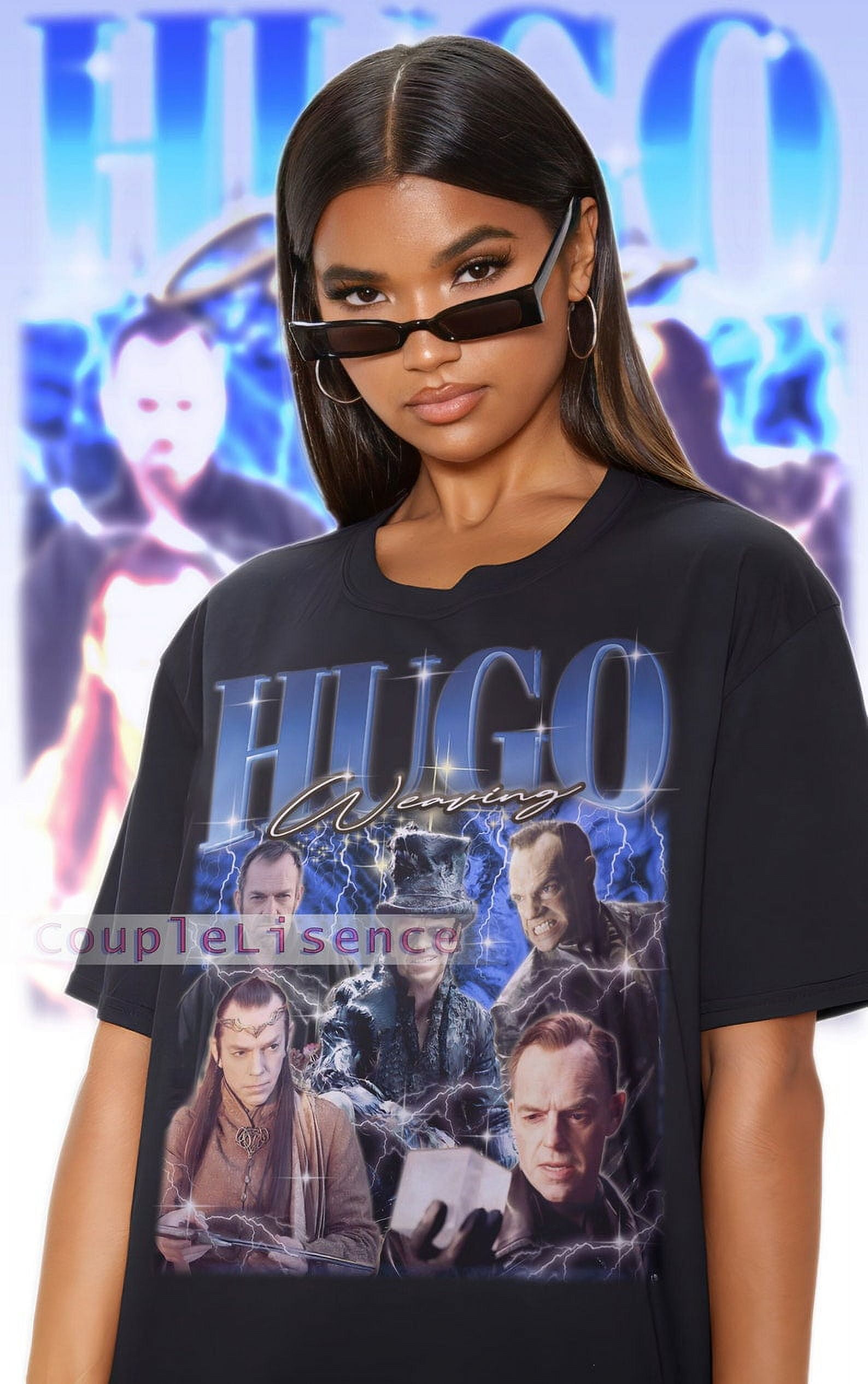 HUGO WEAVING Vintage Shirt, Hugo Weaving Homage Actor, Hugo Weaving TV ...