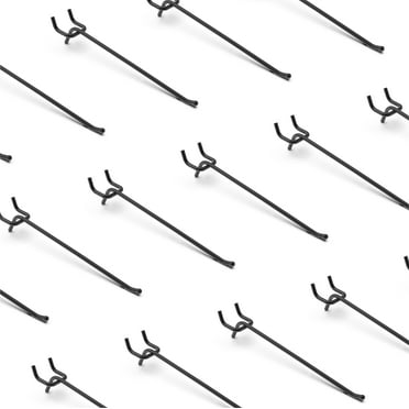 INCLY 120 PCS Heavy Duty Pegboard Hooks Set for Tools, Suitable for 1/4 ...