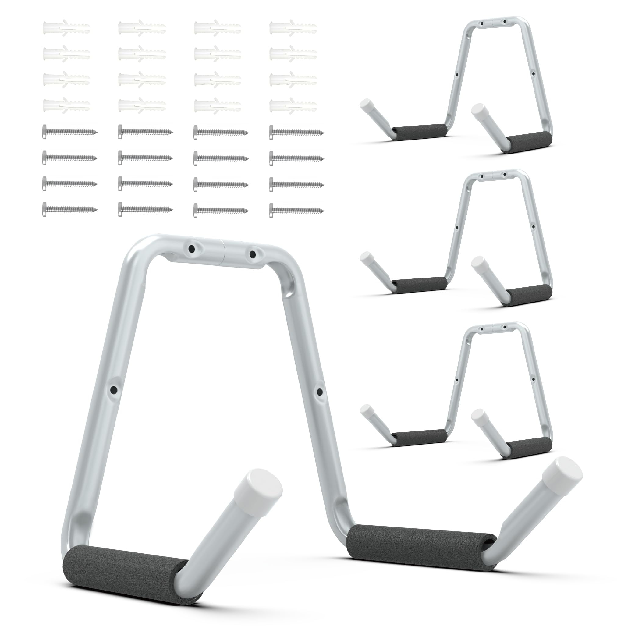 HUHOLE Garage Jumbo Utility Hanger, U Shape Tool Bracket for Garage ...