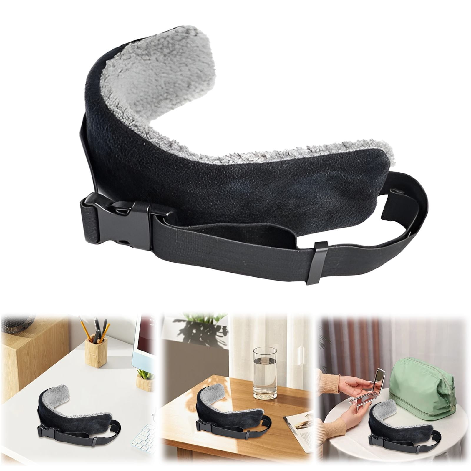 HUIAGAWBYU Travel Pillow Travel Comfort Travel Pillow – Adjustable Head Support Strap For ...