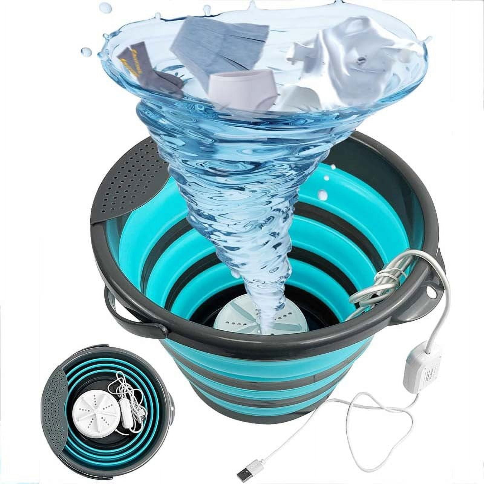 HUICH Ultrasonic washing machine portable mini small dormitory socks ...