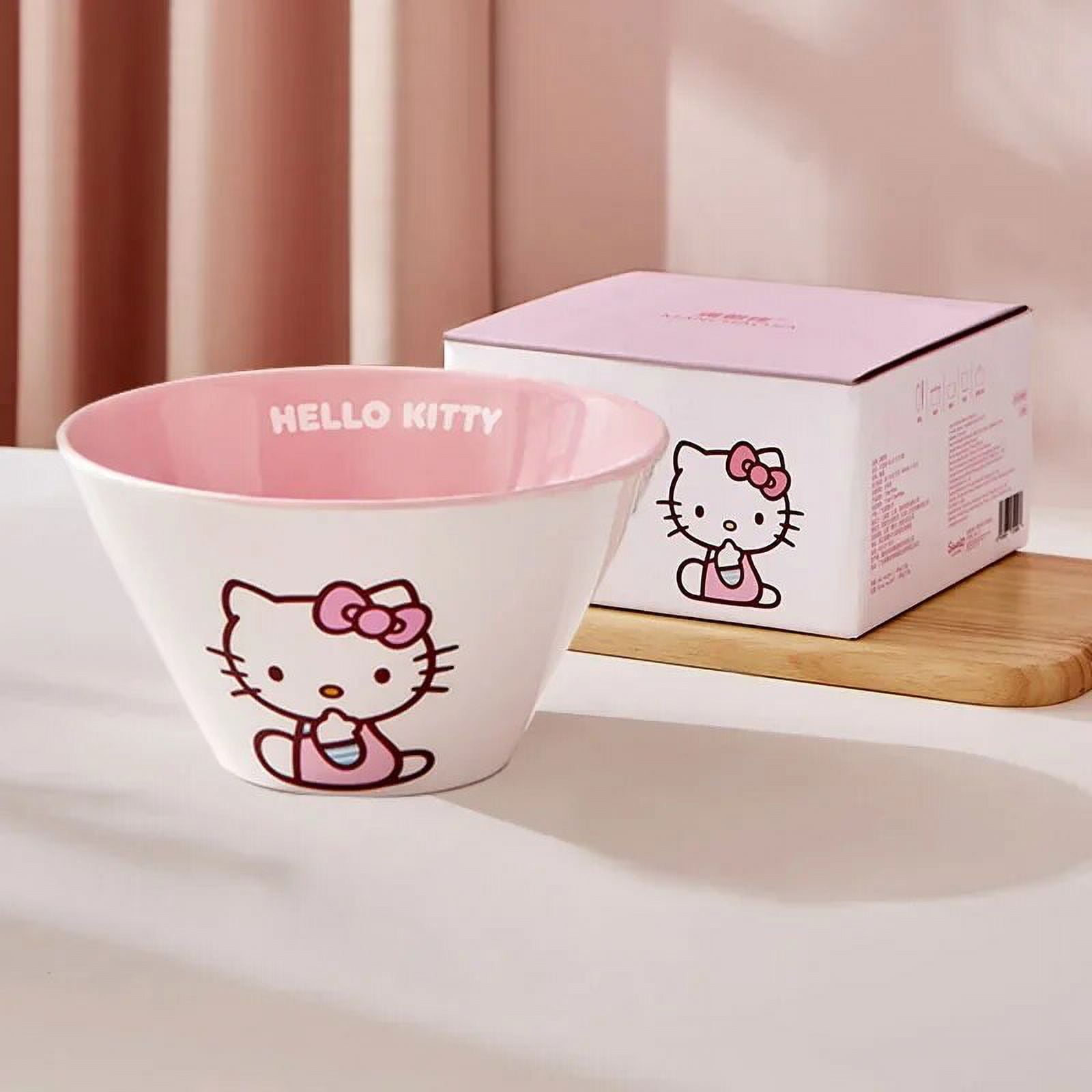 HUIFEIFEI Sanrio Kawaii Hello Kitty Noodles Bowl Cinnamoroll My Melody ...