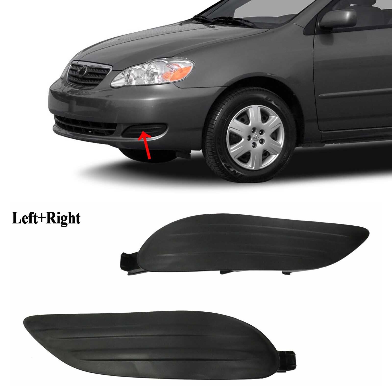 HUIMART 2-Pack Black Replacement Automotive Light Covers for Toyota ...