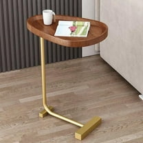 Furinno Turn-N-Tube C Shape Sofa Side Table for Small Spaces, Stylish ...