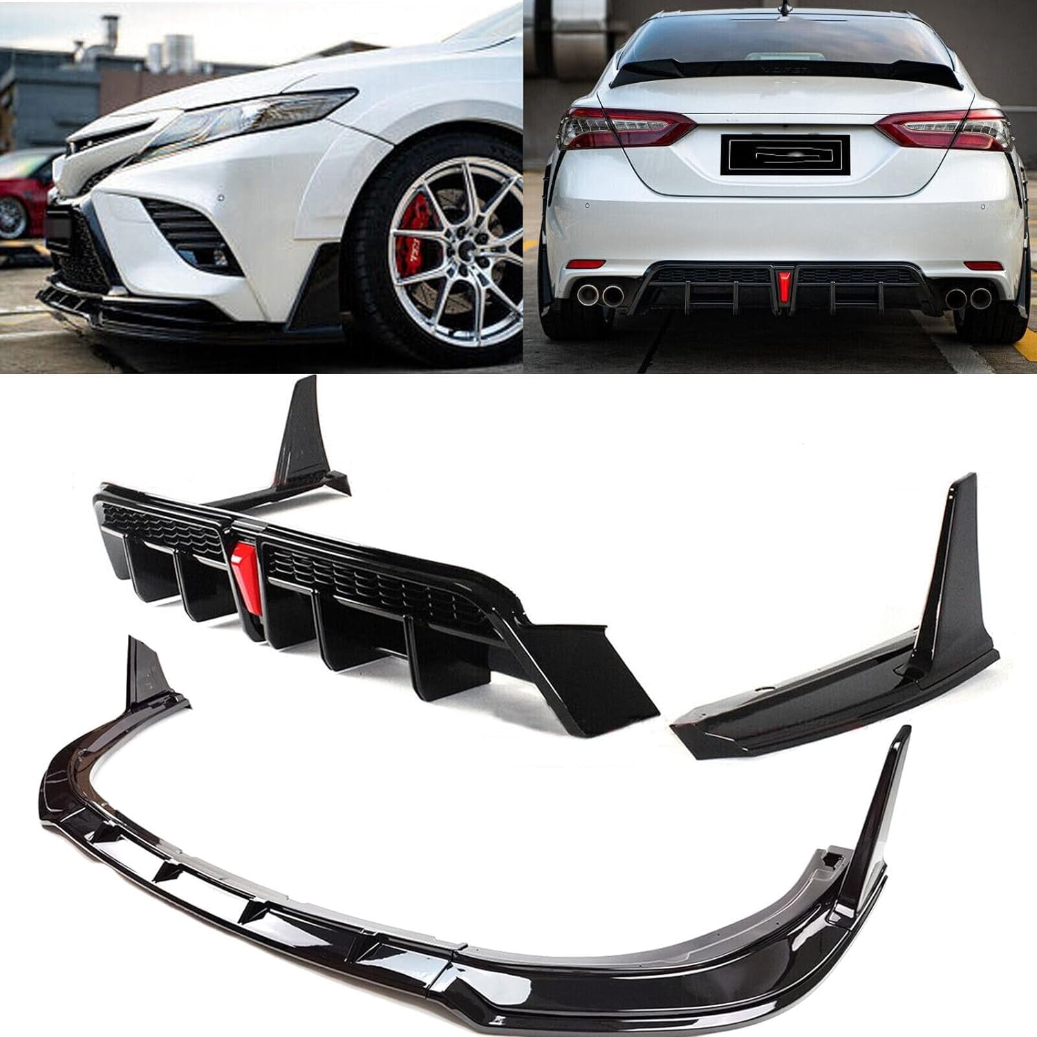 HUIMART Compatible with for Camry SE XSE 2018-2023 Yofer V2 Style Front ...