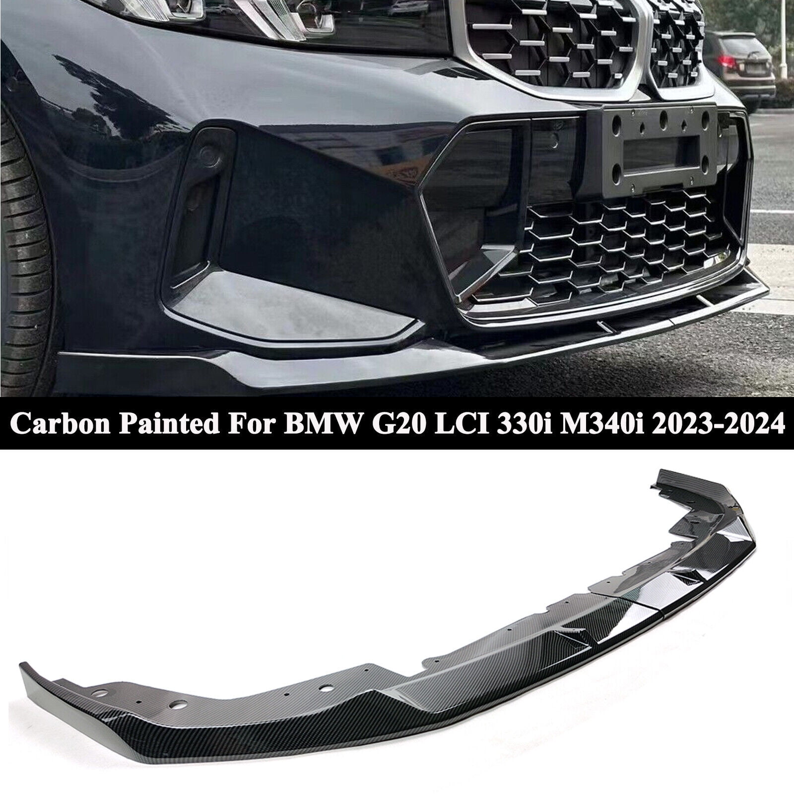 HUIMART For BMW G20 LCI 330i M340i 2023-2024 MP Style Front Bumper ...