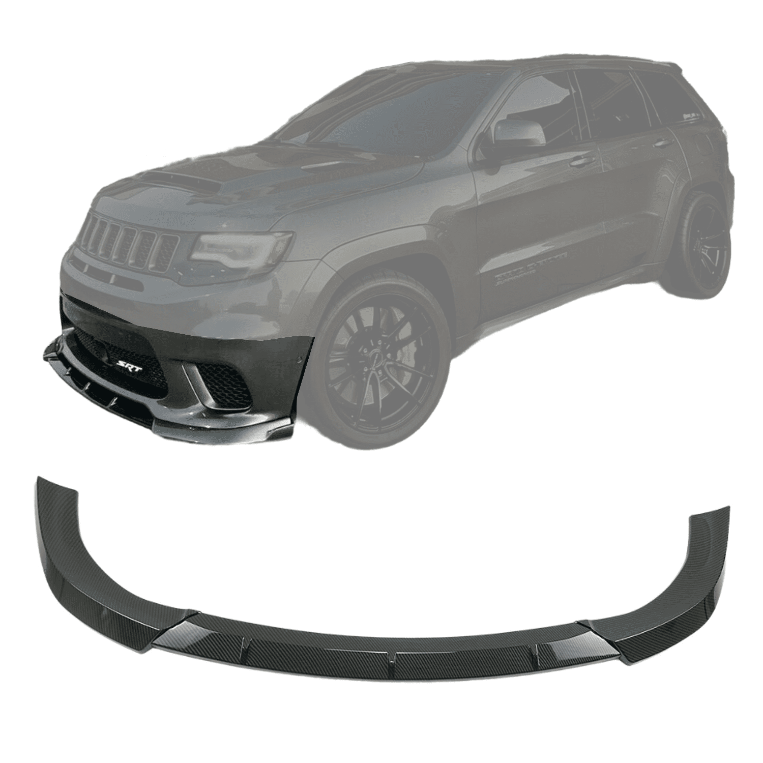 HUIMART Front Lip Spoiler for 2017-2021 Jeep Grand Cherokee SRT Air Dam ...