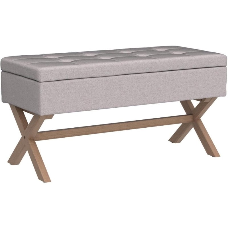 HUIMO 36-inch Entryway Bench with StorageDinning Bench Seat with X ...