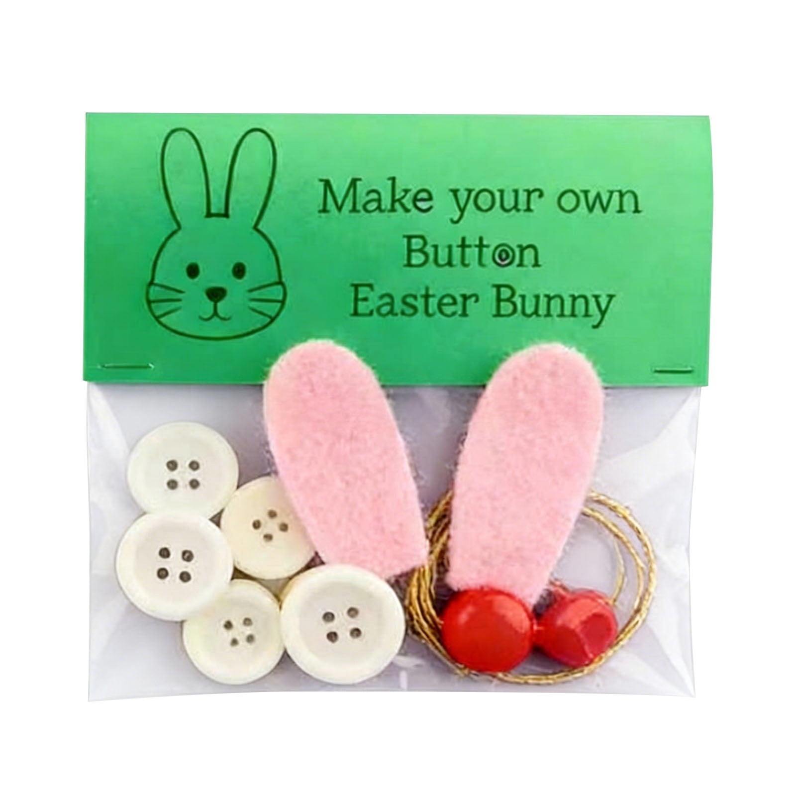HUISZJ Button Craft Kit, Button Craft Making Set Hanging Decor ...
