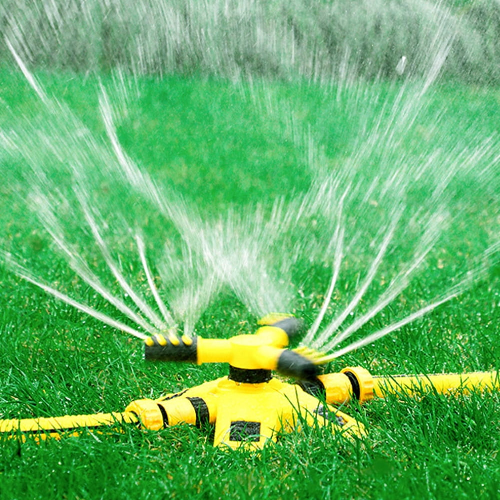 HUISZJ Garden Sprinklers, Large Coverage Area Water Sprinkler ...