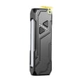 HUISZJ LED Flashlight, Rechargeable Flashlight with Side Light ...
