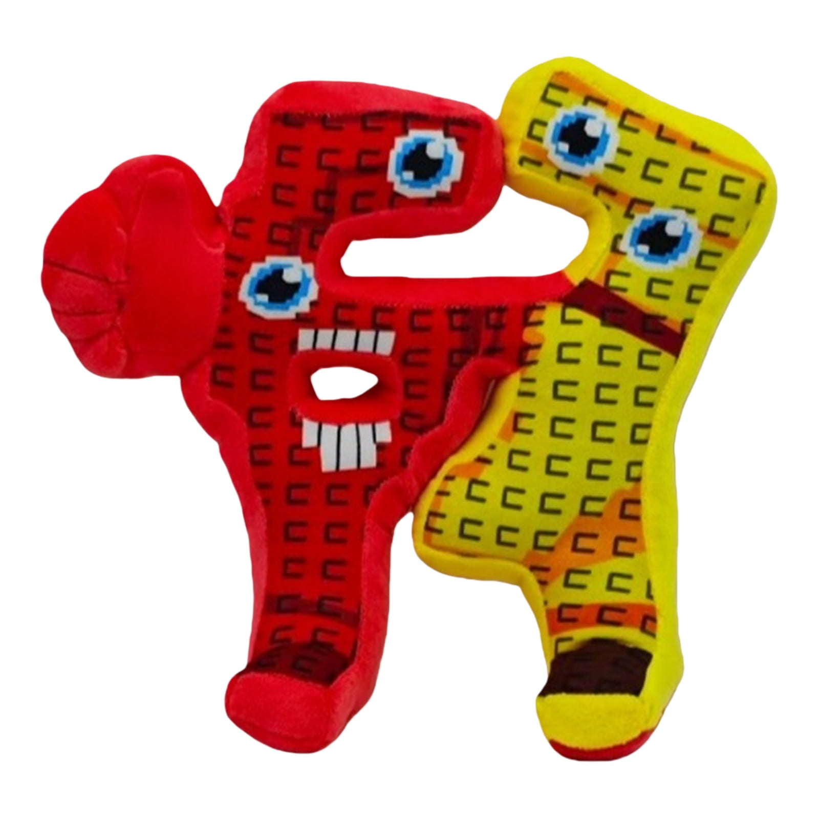 HUISZJ Steal a Brainrot 67 Red Yellow Plush Toy - 10.24 Inch Premium ...