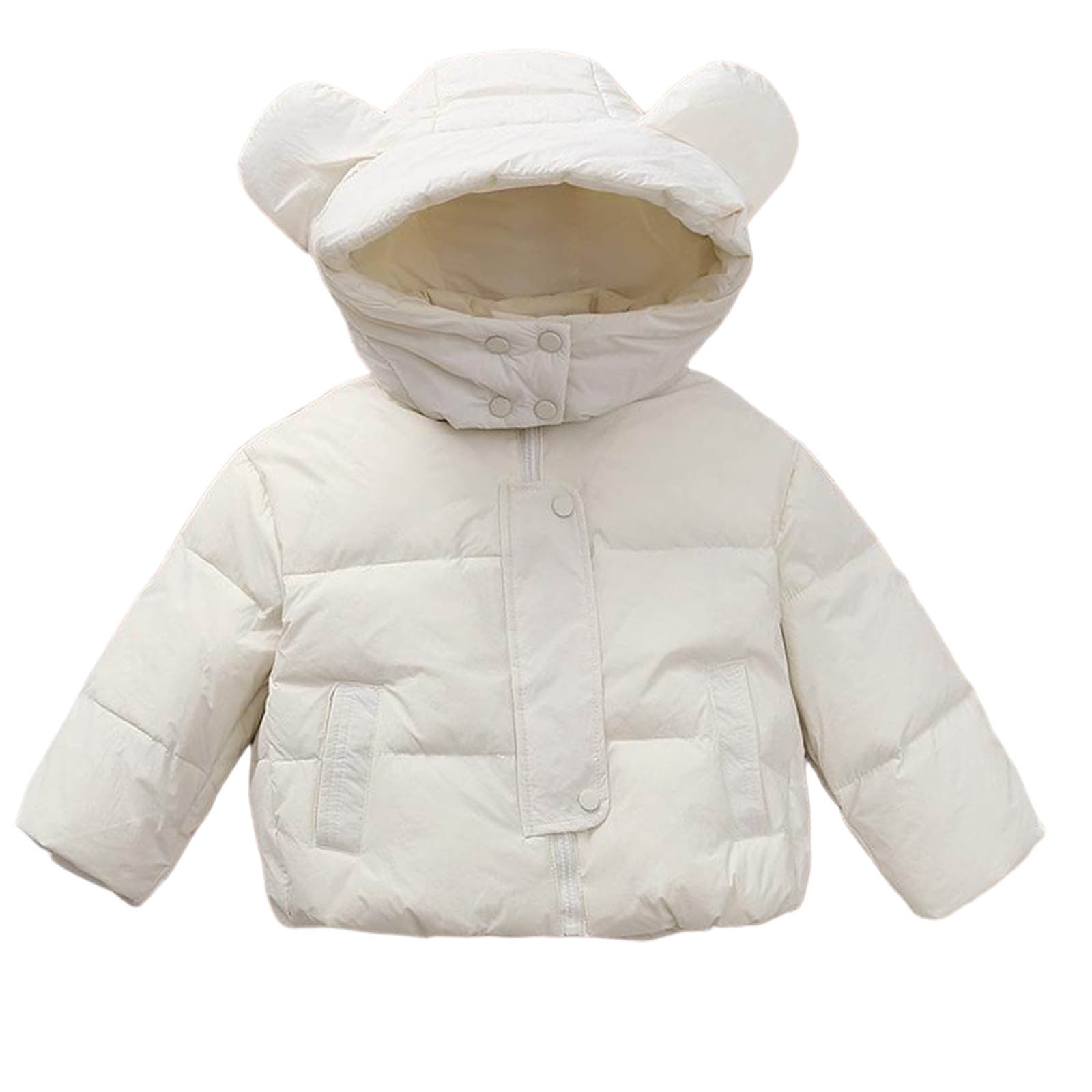 HUJlwoi Baby Clothes Boys Girls Winter Down Coat Cute Puffer Zip Up ...
