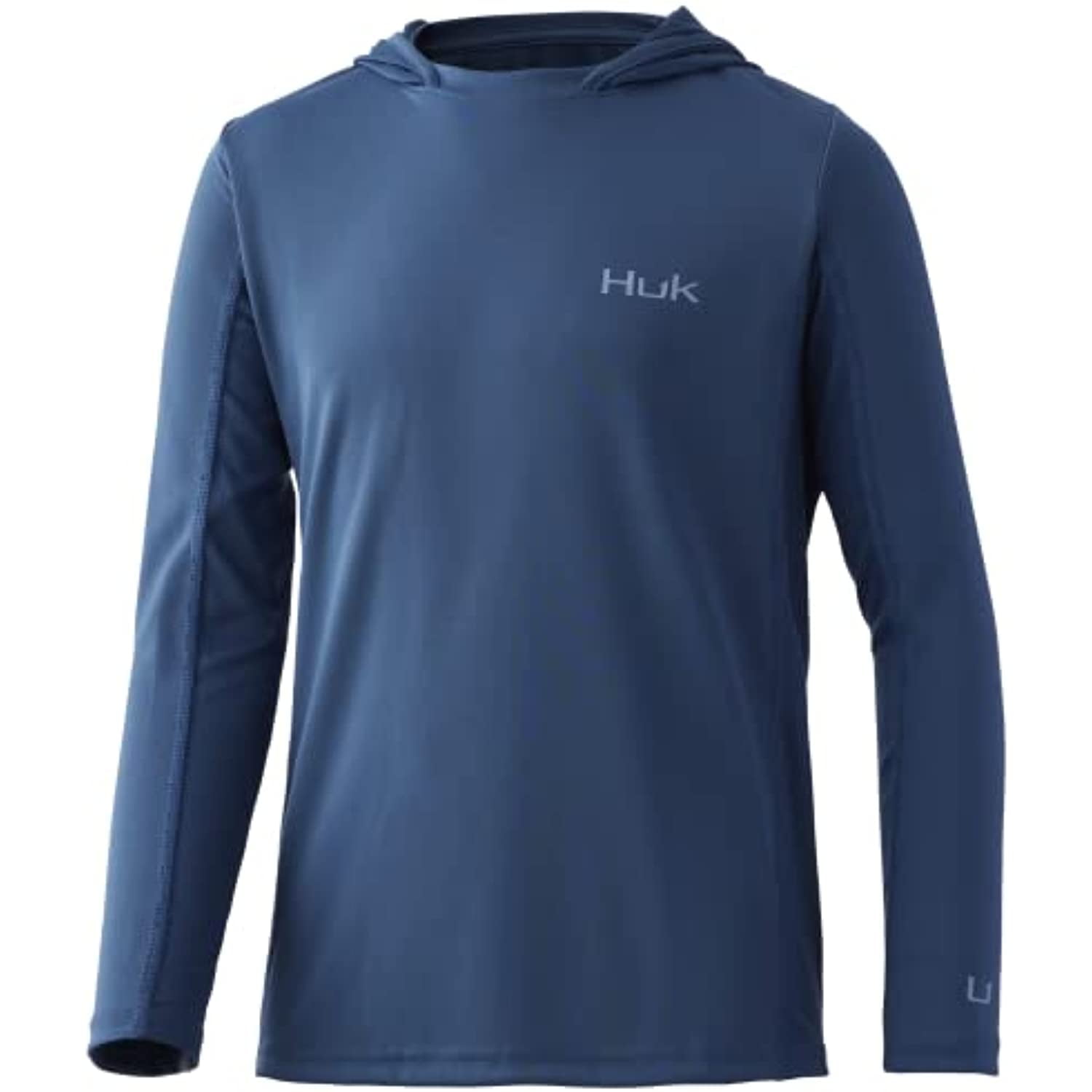 HUK Kids' Standard Icon X Hoodie Long-Sleeve Shirt with Sun Protection ...