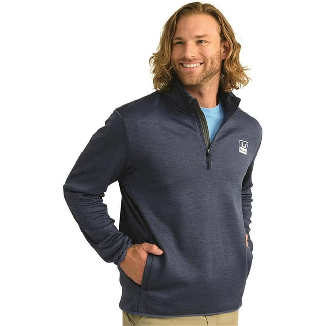 HUK Men's Coldfront+ 1/4 Zip, Performance Fishing Jacket - Walmart ...