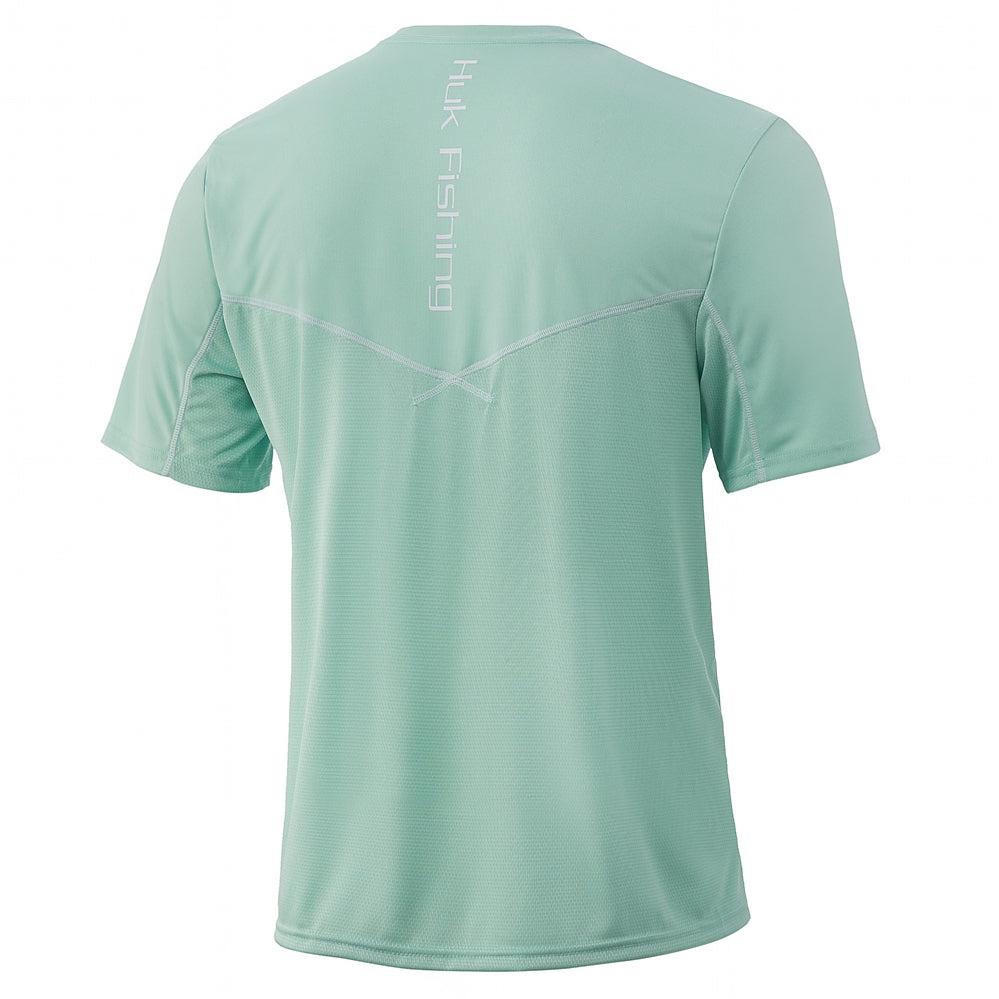 HUK Men's Icon X UV Apparel, Breathable SPF Short Sleeve Fishing Shirt ...