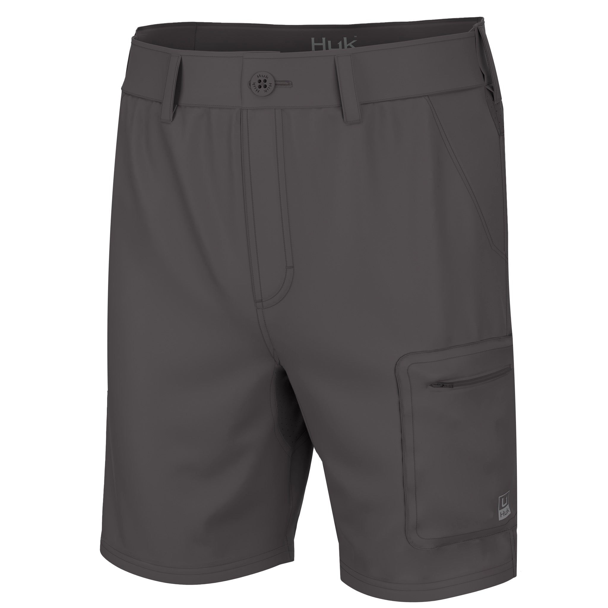 HUK Men's NXTLVL 7" Short Iron, 2XLarge Shorts - Walmart.com