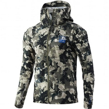 HUK Men's Standard ICON X Superior Hybrid Jacket Water Resistant & Wind ...