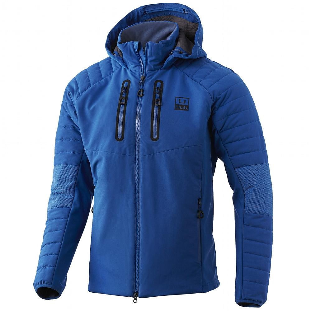 HUK Men's Standard ICON X Superior Hybrid Jacket Water Resistant & Wind ...