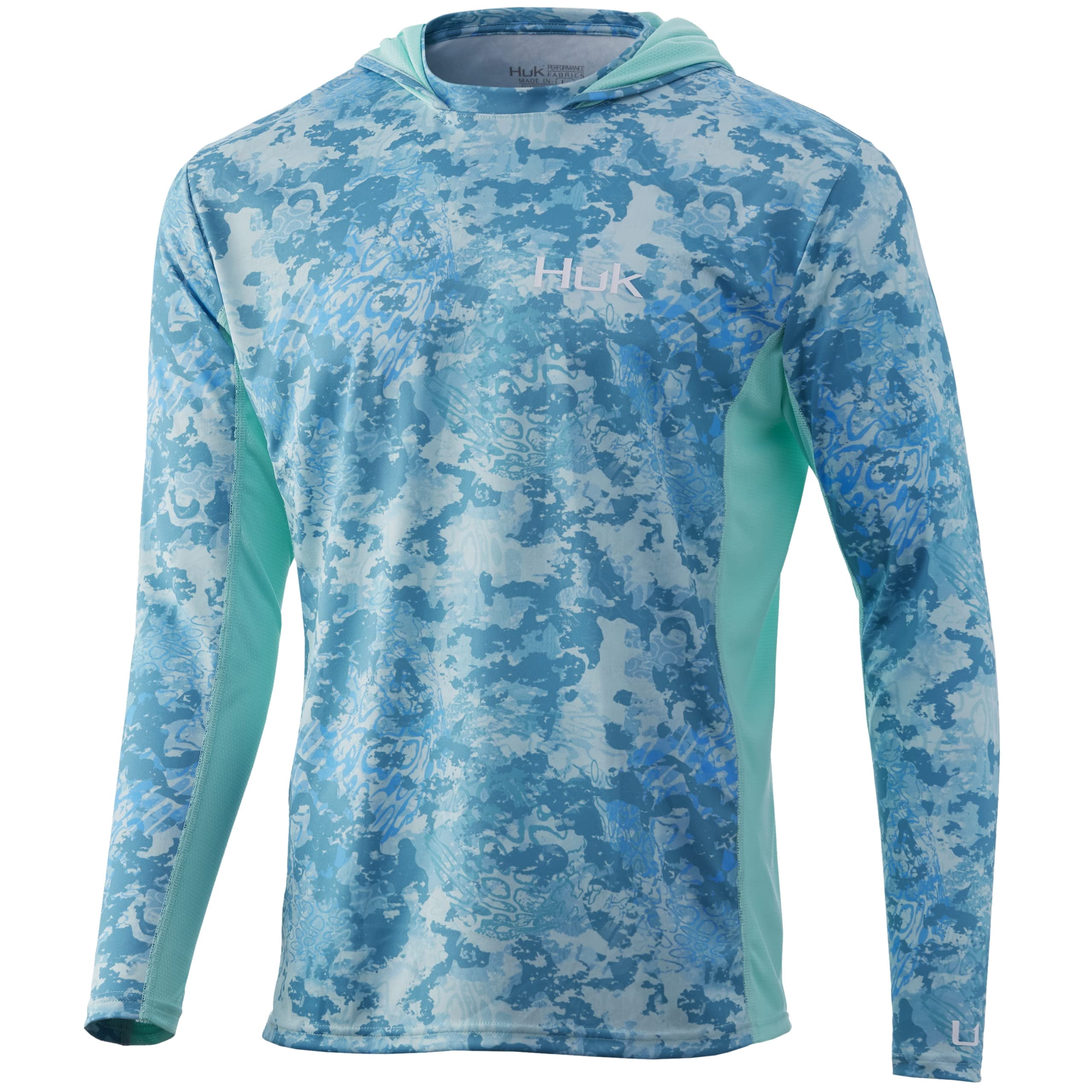 HUK Icon X Tide Change Youth Hoodie Sea Floor, Youth XLarge - Walmart.com