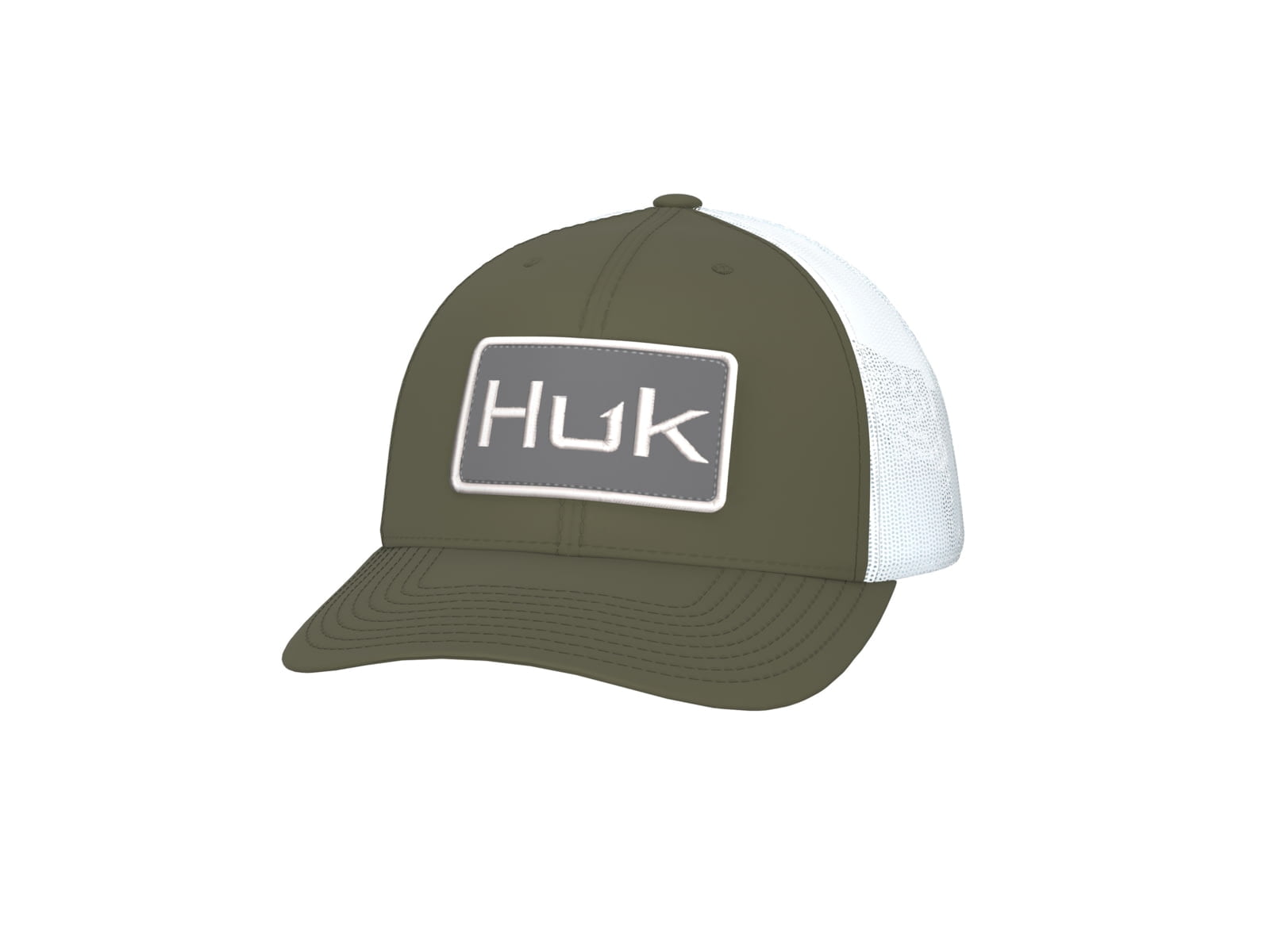HUK Performance Fishing Huk Logo Trucker - Men's, Moss, 1 - Walmart.com