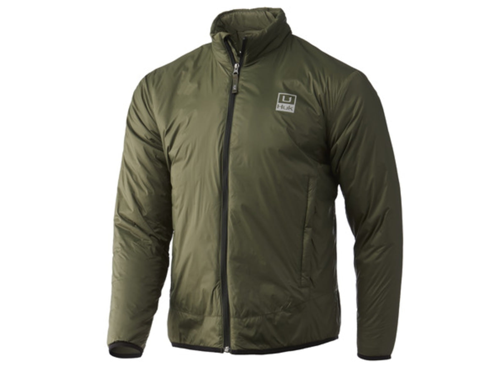 HUK Performance Fishing Waypoint Insulated Jacket - Men's, Medium, Moss ...