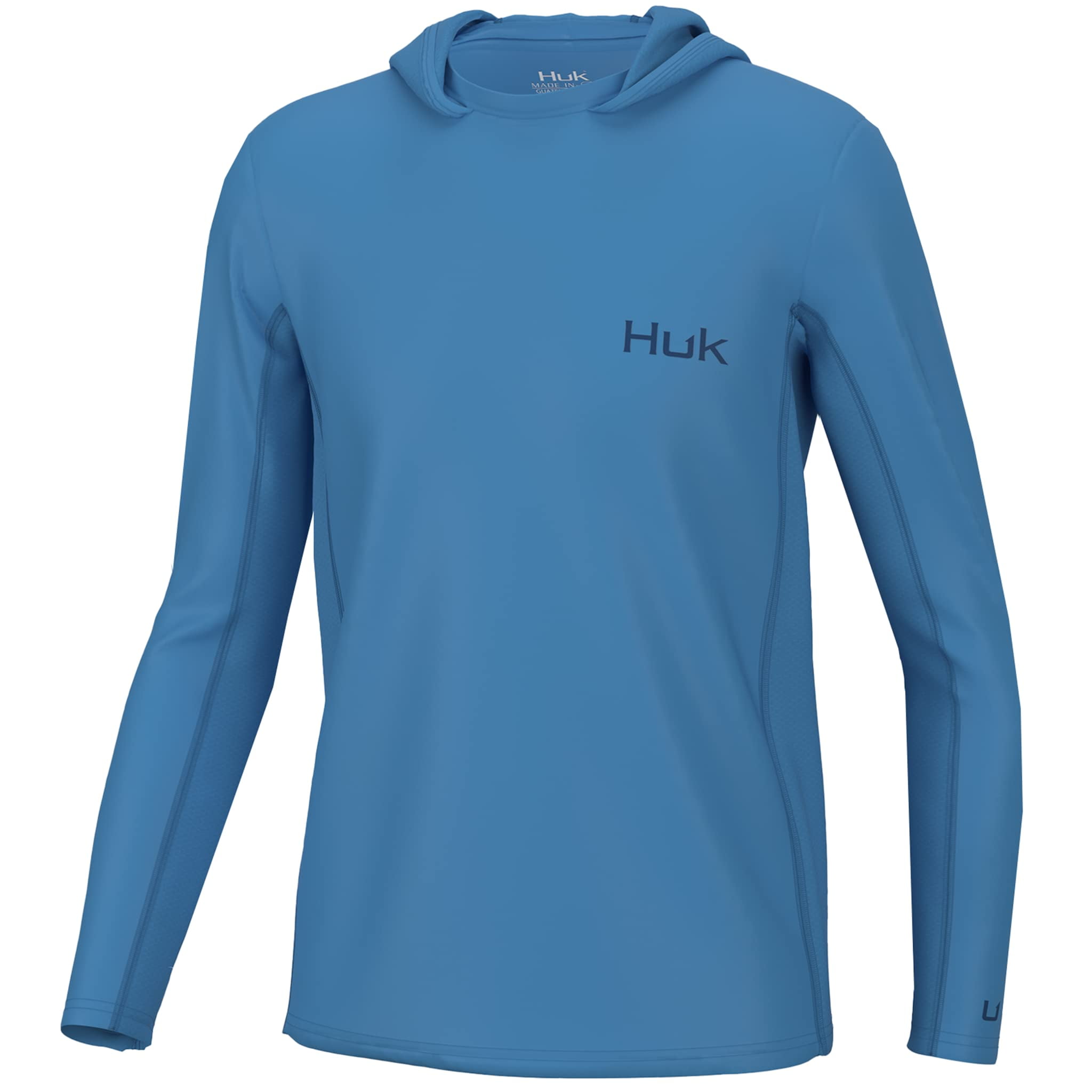 HUK Unisex Standard Icon X Hoodie, Fishing Shirt with Sun Protection ...